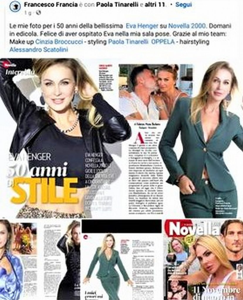 I 50 anni di Eva Henger sono 'made in Terni' - UmbriaON