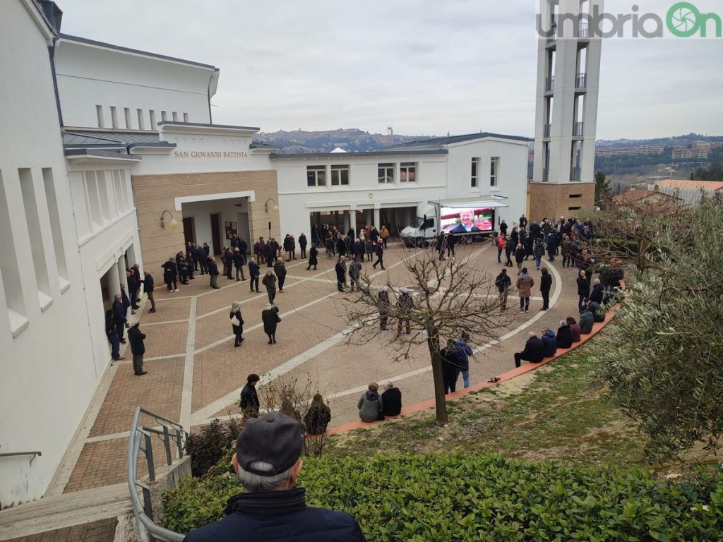 Perugia dice addio a Ilario Castagner - Le immagini del funerale - UmbriaON