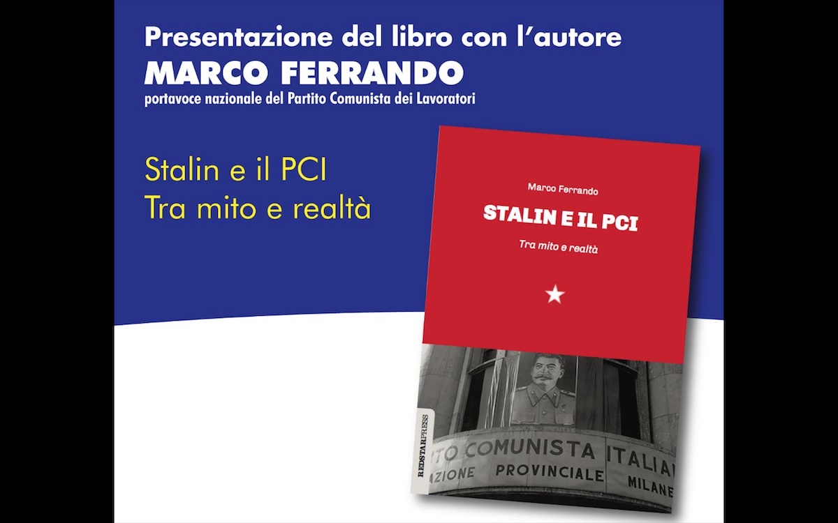 Umbria: arriva 'Stalin e il Pci', il nuovo libro di Marco Ferrando ...