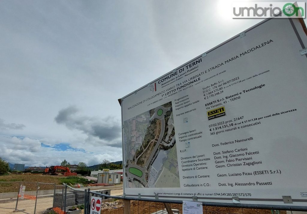 Terni, bretella via Urbinati: si va di variante. Da giovedì ‘nuova ... Terni, bretella via Urbinati: si va di variante. Da giovedì ‘nuova ...
