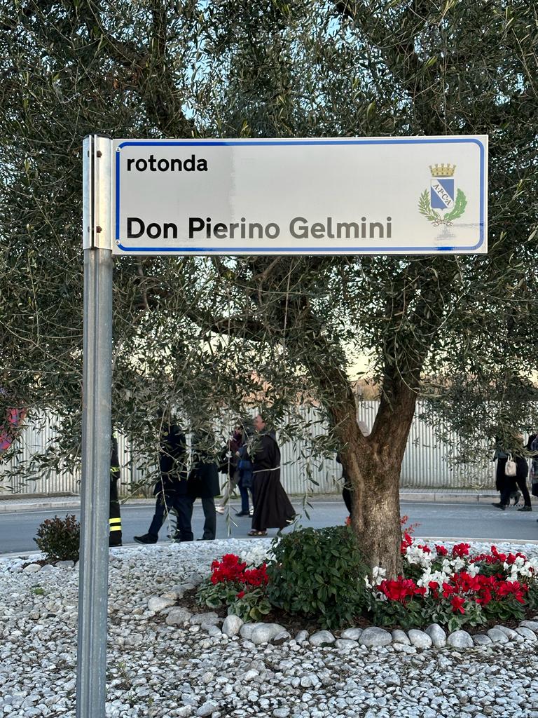 Amelia, la 'Rotonda delle Nazioni' intitolata a Don Pierino Gelmini ...