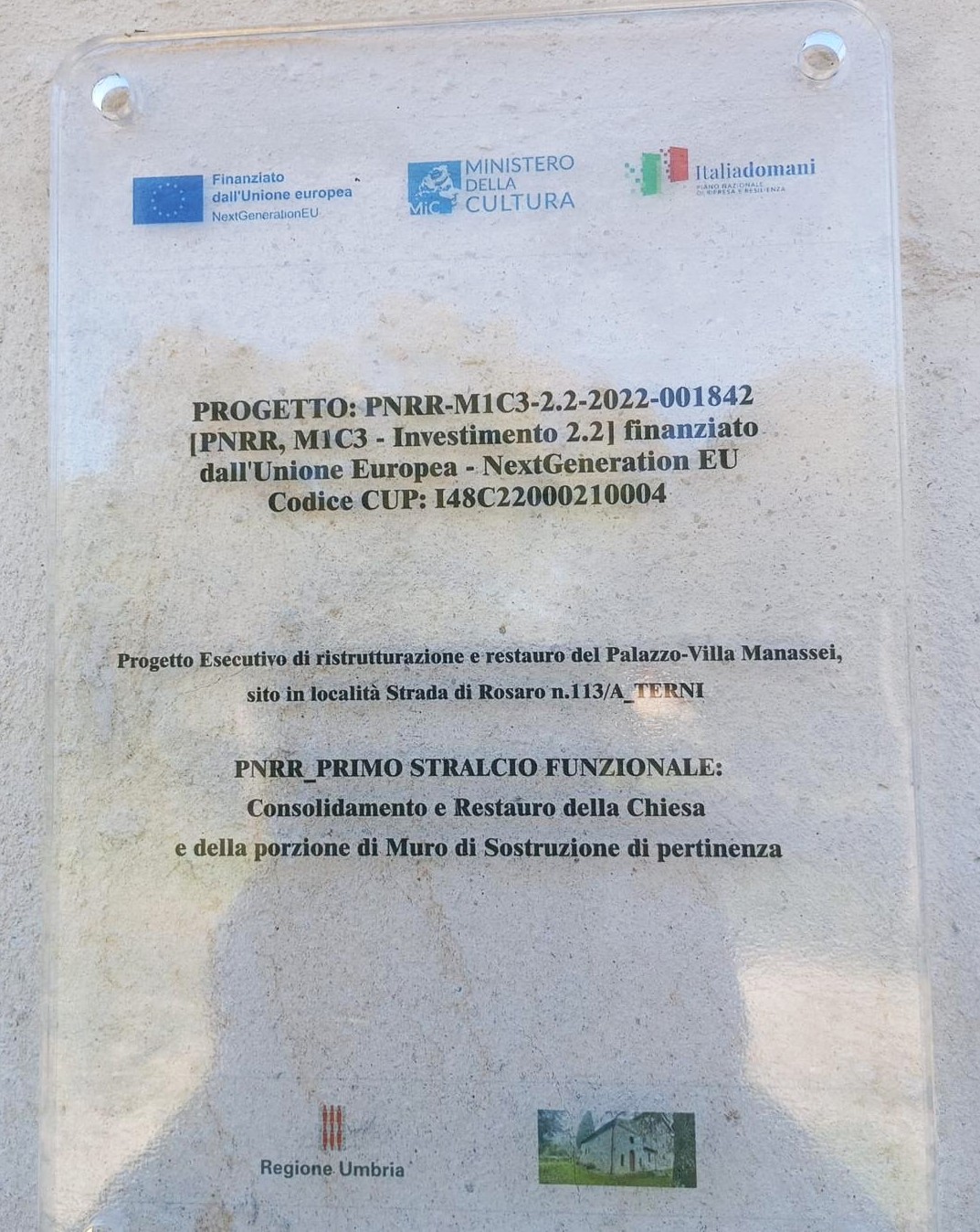 Pnrr Terni, pronta la chiesa di Villa Manassei: c'è l'apertura al ...