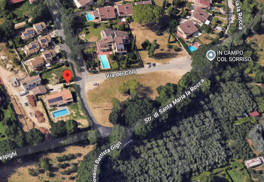 Terni: via dei Colli, Cerqueto e Santa Maria la Rocca. Quasi 9 mila mq ...