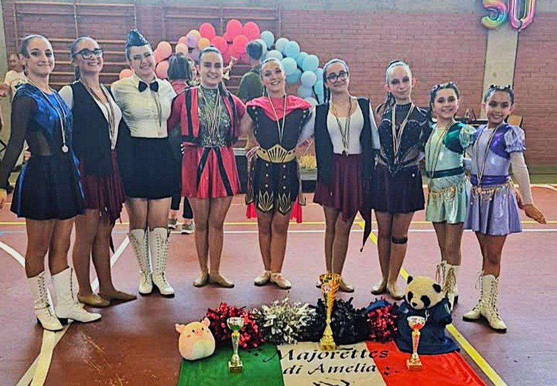 Dragonflies Majorettes di Amelia: pioggia di medaglie alla Spring Cup e ...